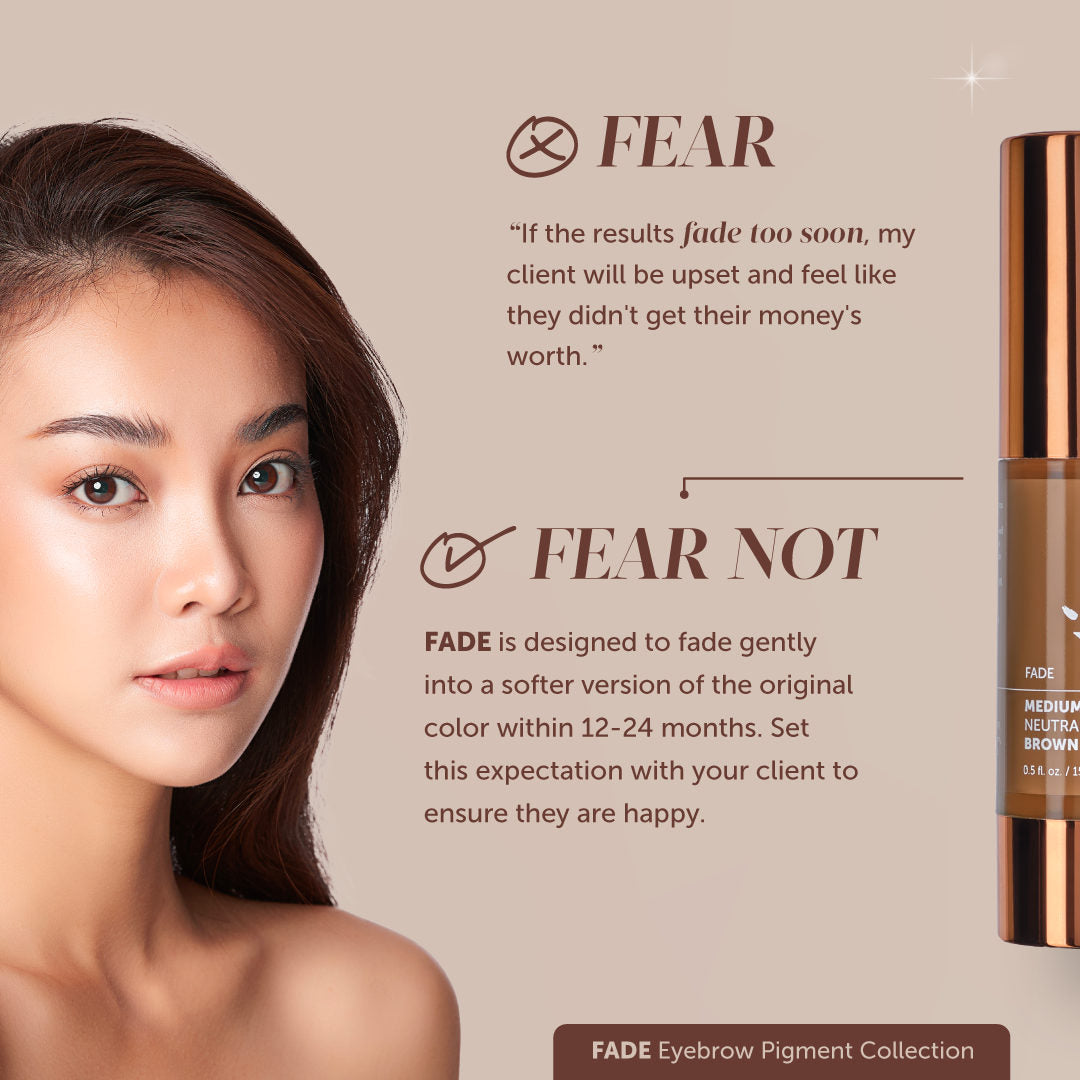 Tina Davies FADE Dark Neutral Brown — Perma Blend — 1/2oz Bottle | Ultimate Tattoo Supply