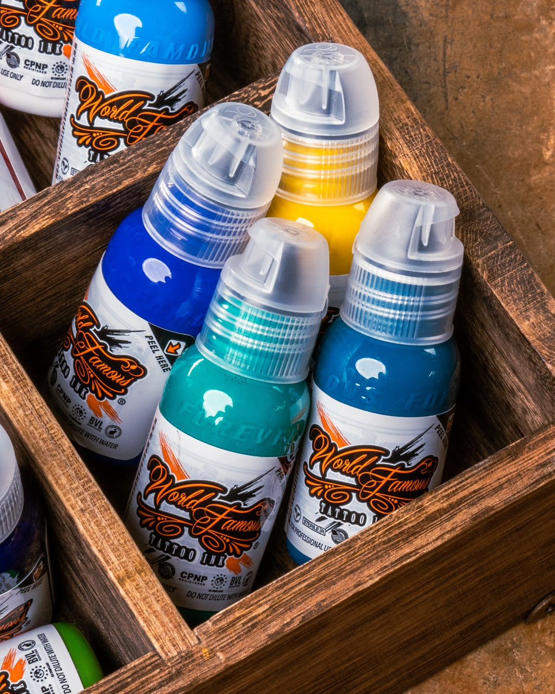 Professional Tattoo Inks & Ink Sets - Black & Single-Color Pigments ...