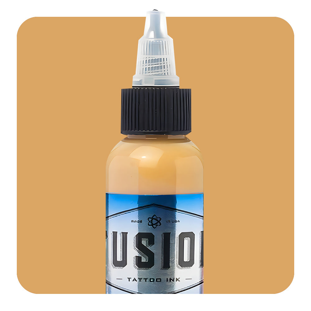 Hot Mustard — Fusion Tattoo Ink — 1oz Bottle | Ultimate Tattoo Supply