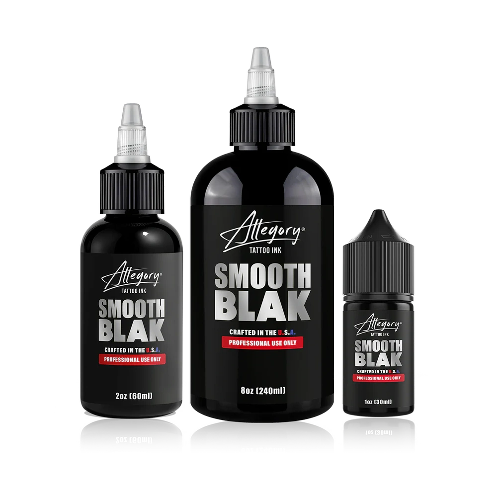 Allegory Premium Tattoo Ink — Smooth Blak – Ultimate Tattoo Supply